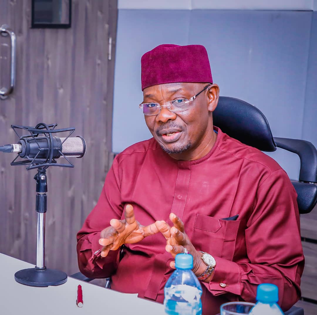 Gov Sule As Father Christmas On Radio