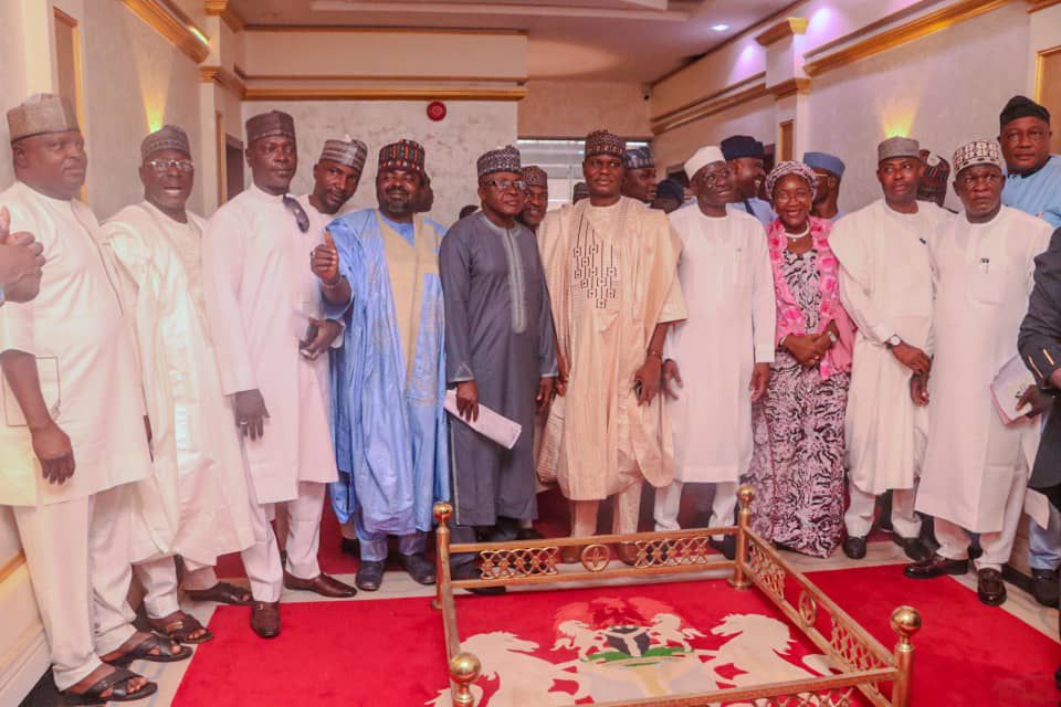 Senator Wadada Pays A Strategic Visit To Nasarawa Assembly.