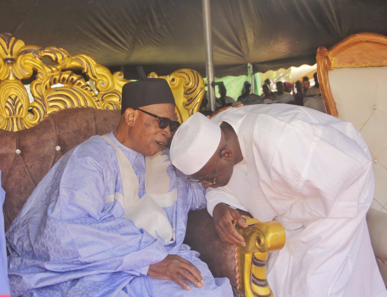 Sen. Wadada Honours Odyong Nyankpa at Royal Silver Jubilee Celebration